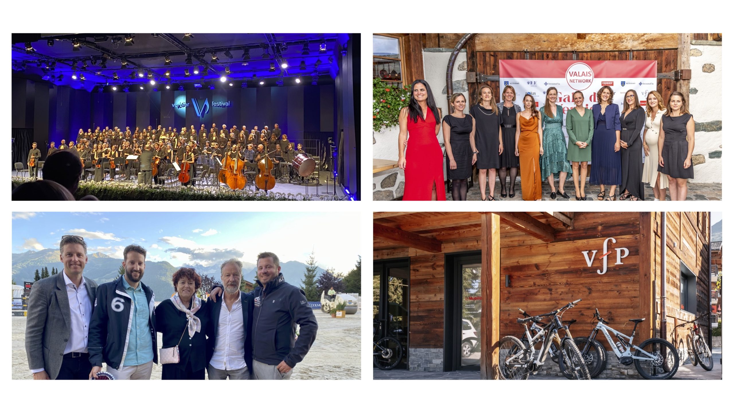 Verbier Festival, E- Bike Festival, Jumping, Gala de Verbier : heureux de soutenir les ...